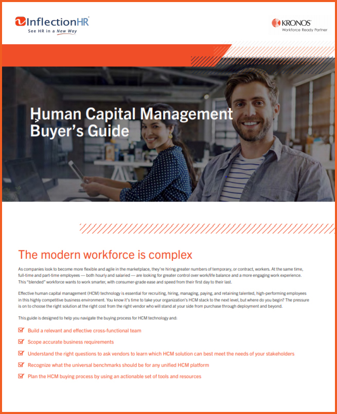 Hcm Buyer S Guide Inflection Hr